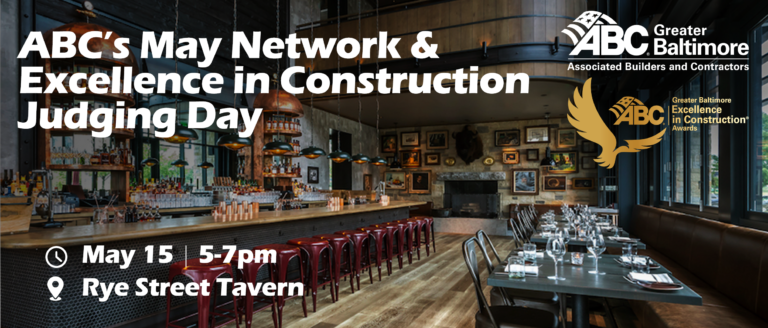 Events from May 12 – June 2 – ABC Greater Baltimore Events & Training